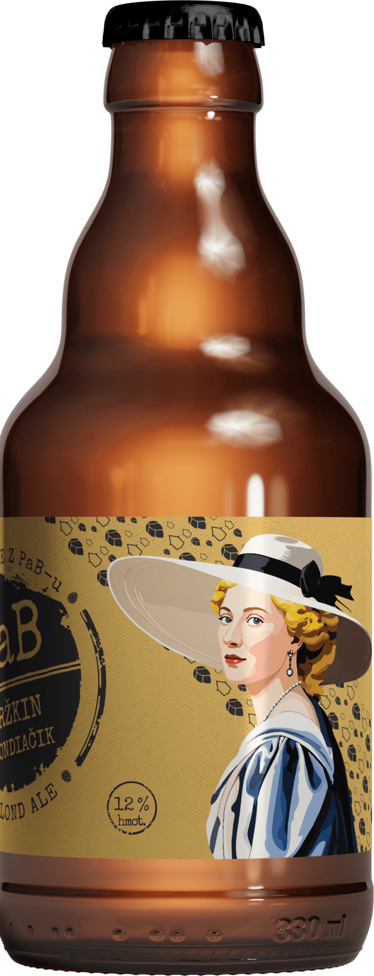 Pivo Blond ALE 12% Eržikin Blondiačik - Pivo Pálffy Brauerei | Viajur